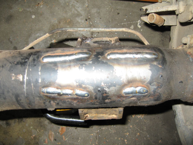 Cause for this rear axle housing cracks and repair method | Pirate 4x4